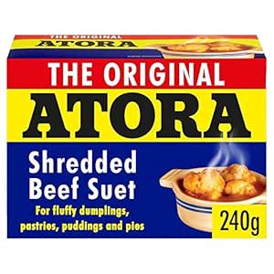 Amazon.com : Atora Shredded Beef Suet 240g : Everything Else
