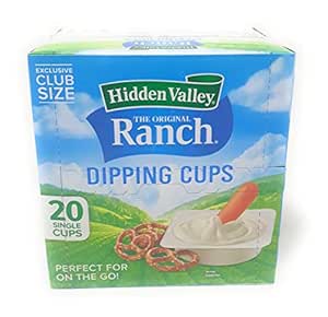 Amazon.com: Hidden Valley Ranch Dipping Cups 20 count