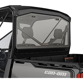 Amazon.com: Can-Am UTV New OEM Defender UR, Rear Glass Window With ...