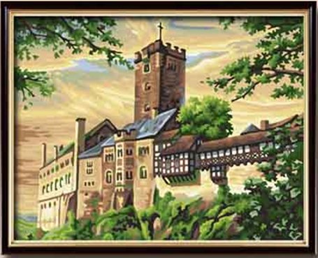 Castle Paint By Number Kits • Paint By Number For Adults