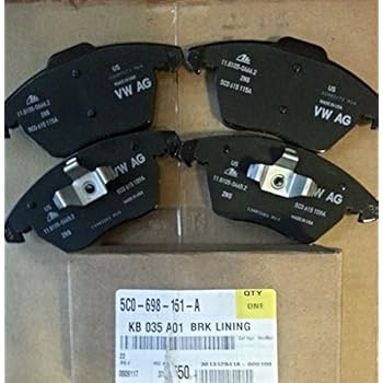 Amazon.com: Volkswagen 5C0 698 151 A, Disc Brake Pad: Automotive