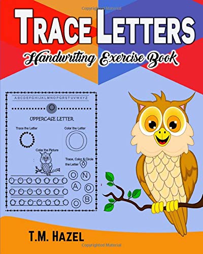 ABC Activity Book: Easy Colouring and Tracing Letters Workbook for Kids ...