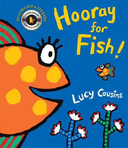 Amazon.com: Hooray for Fish! (Book & DVD): 9780763650445: Cousins, Lucy ...