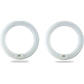 BULBMASTER FC8T9/CW 22 Watt 8 Inch Round T9 Fluorescent Circular Light Bulb, Cool White 4100K ...