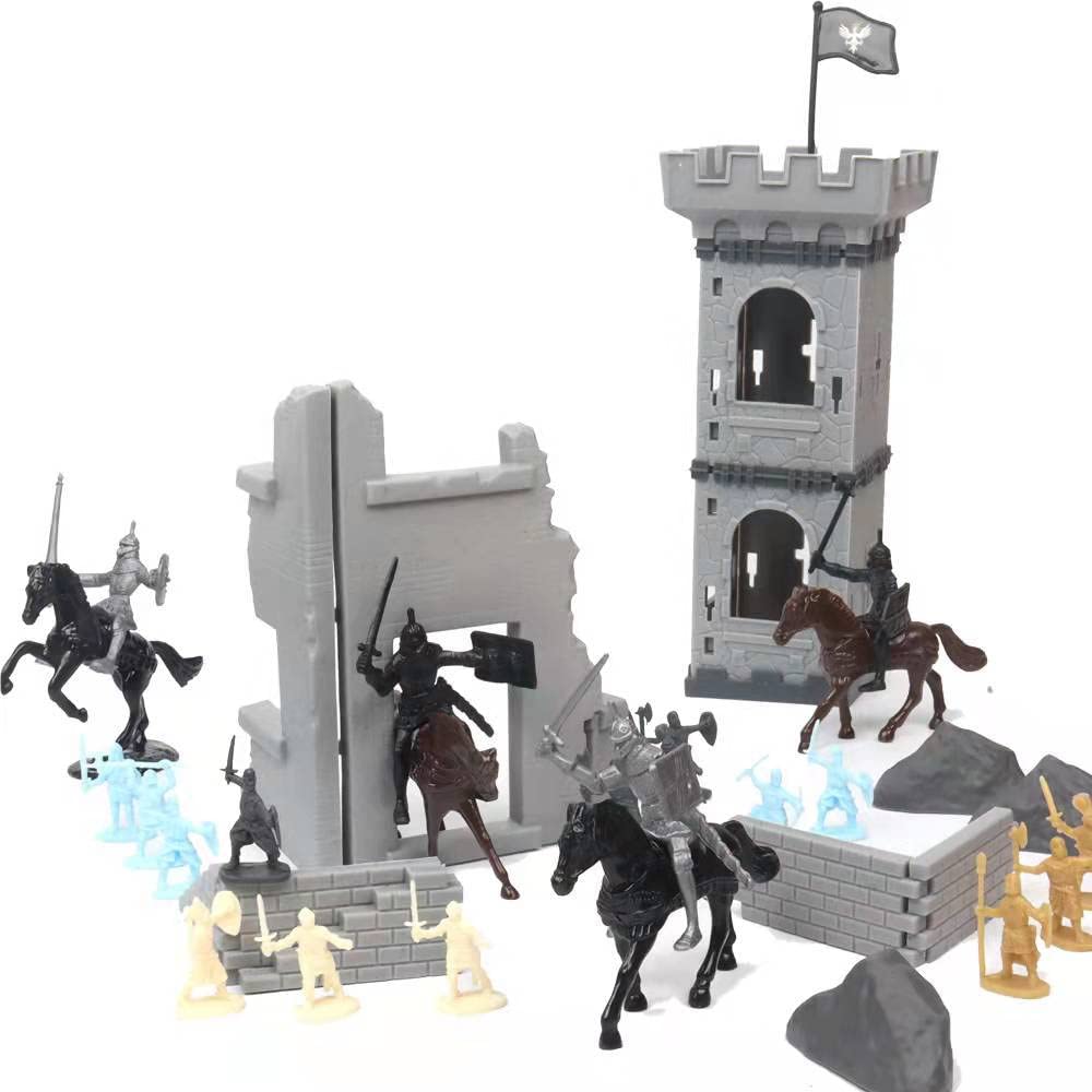 Mua 254pcs/set Medieval Castle Knights Toy Soldier - Army Figures ...