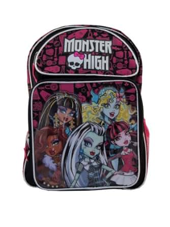 Amazon.com | Monster High 16" Large School Backpack | Kids' Backpacks