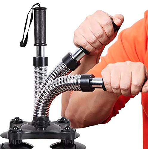 MOVEMINT Anchored Power Twister – Arm Wrestling Resistance Spring Bar ...