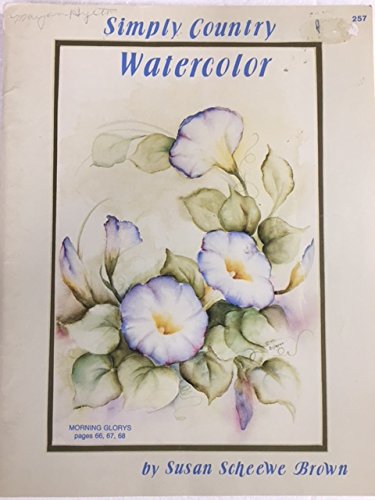 Simply country watercolor: Brown, Susan Scheewe: Amazon.com: Books