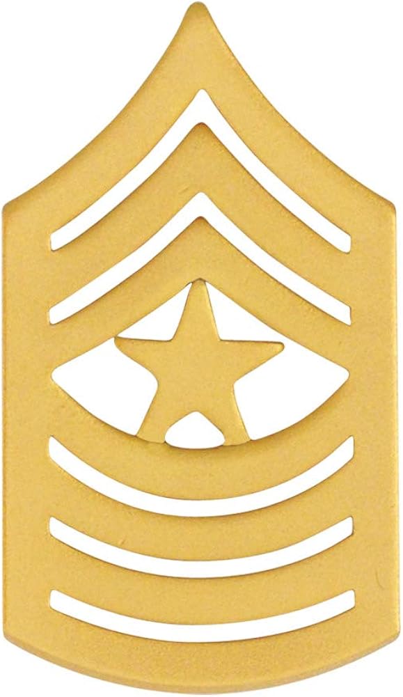 Amazon.com: Marine Corps Sergeant Major Rank Pin: Clothing