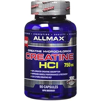 Amazon.com: ALLMAX CREATINE HCI, Dietary Supplement for both Men and ...