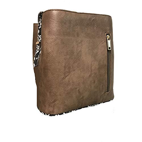 Samoe Handbags. Samoe Style Metallic Misty Rose Vegan Faux Leather ...