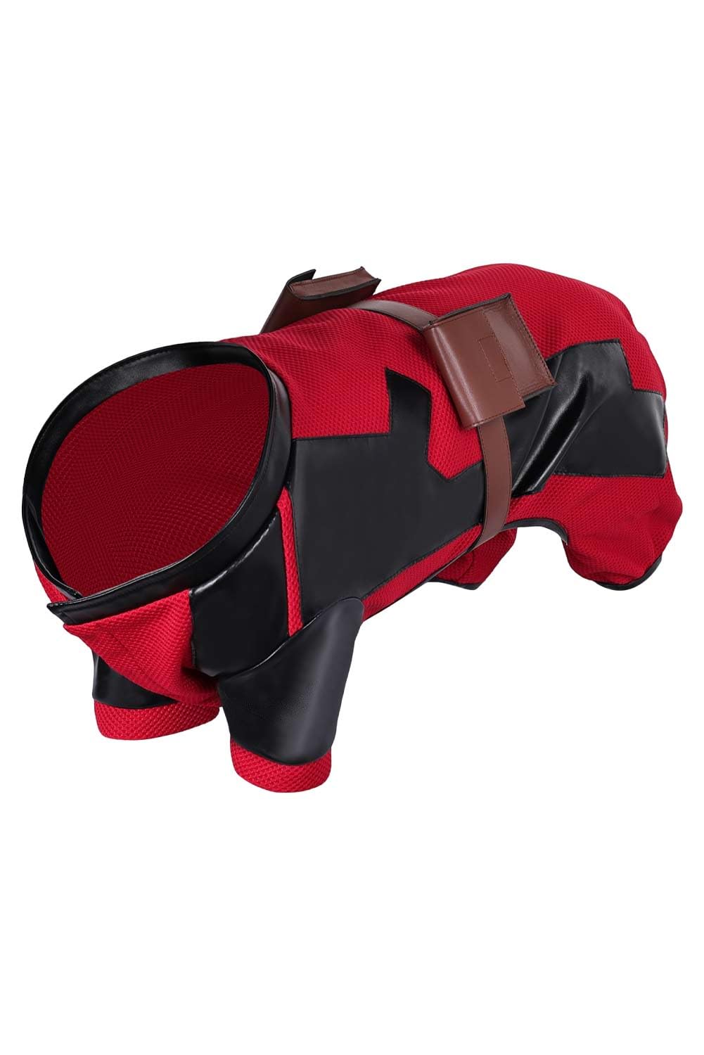 Dogs Pool Costume Pet Red Suit Halloween Superhero Cosplay Outfits ...