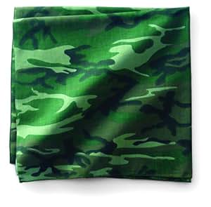 Amazon.com: Zanheadgear B008 Premium Bandanna, 100% Cotton, Woodland ...