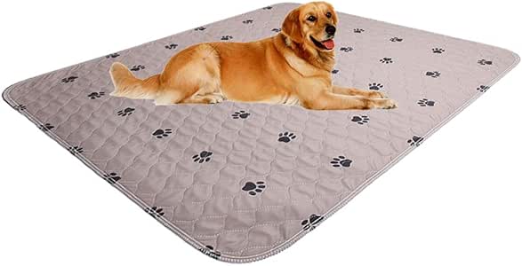 Washable Whelping Mats+Free Puppy Grooming Gloves/Puppy Pads/Reusable ...