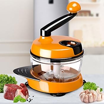 Amazon.com: Fshopping hand crank food processor chopper: Home & Kitchen