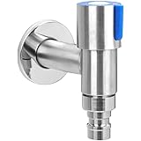 Amazon | LIXIL(リクシル) INAX 緊急止水弁付洗濯機用単水栓 LF-WJ50KQ | 洗濯機用水栓・万能水栓