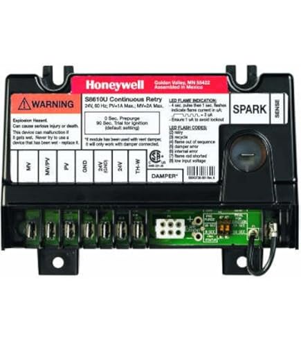 Electric Ignition 24V Ignition Control Module - 5-Minute Retry Timer ...