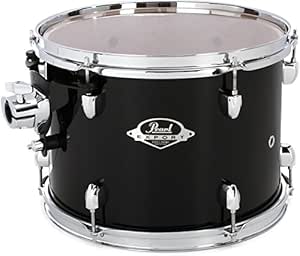 Amazon.com: Pearl EXX Export Tom Tom Jet Black with Chrome Hardware ...