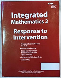 Amazon.com: Integrated Mathematics 2 - Response to Intervention ...