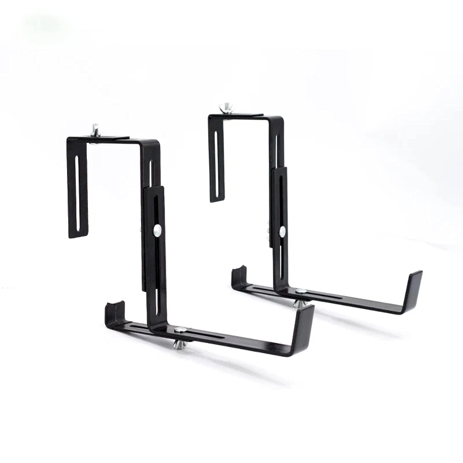Planter Box Bracket Set,Adjustable Flower Box Brackets for Patio Garden ...