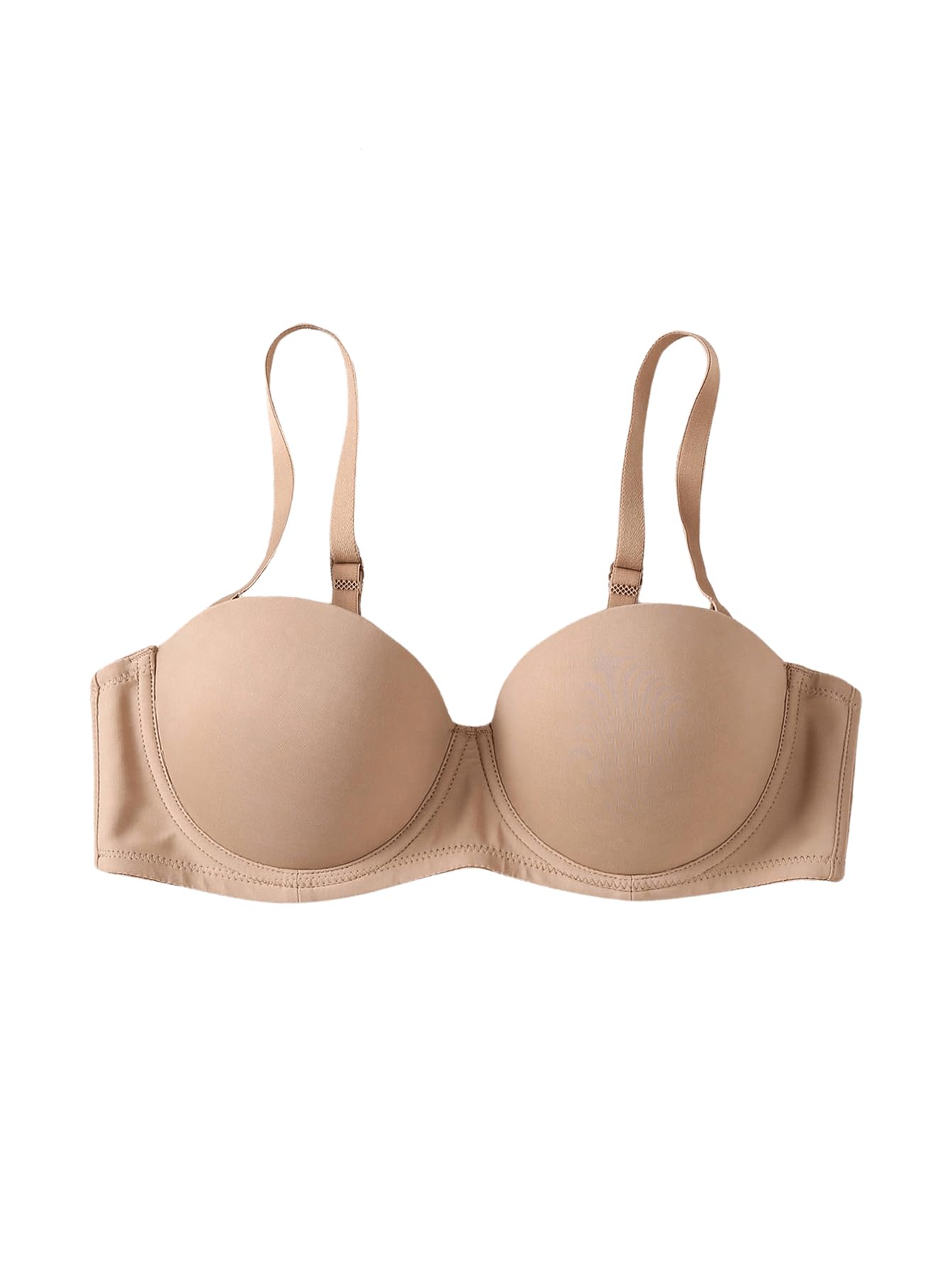 SweatyRocks Women's Strapless Underwire Bra Push Up Comfort Multiway ...