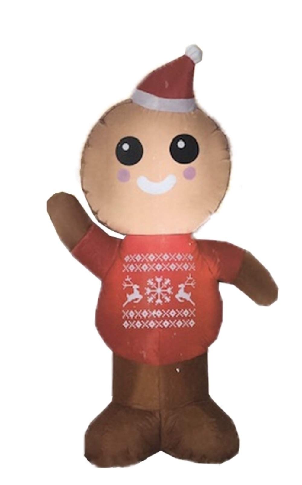 Christmas Inflatable Gingerbread Boy and Girl. The Perfect Couple to ...
