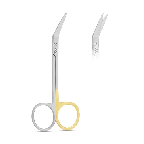 Premium Quality Suture Stitch Scissors with extra Fine Sharped Hook ...