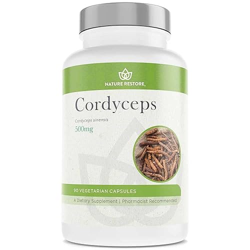 Nature Restore Cordyceps Sinensis Mushroom Extract Supplement, Pure CS ...