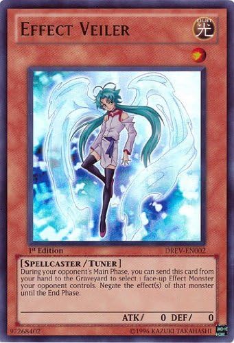Amazon.com: Yu-Gi-Oh! - Effect Veiler (DREV-EN002) - Duelist Revolution - 1st Edition - Ultra ...