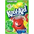 Amazon.com : Kool Aid Lemon Lime Drink Mix 0.13 Ounce (Pack of 48 ...