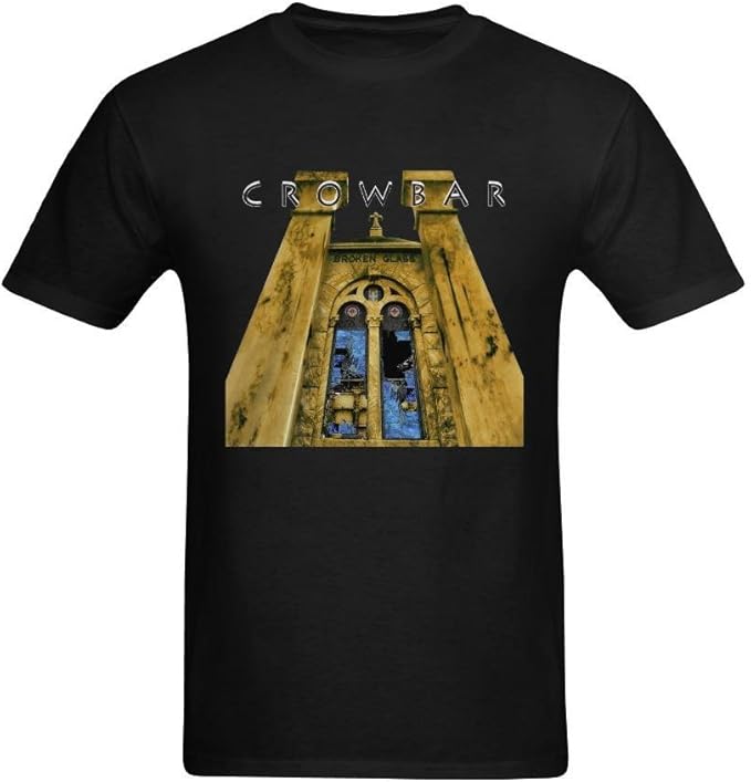 Amazon.com: ReaGuo Men's Crowbar Band Album T-shirt: Clothing