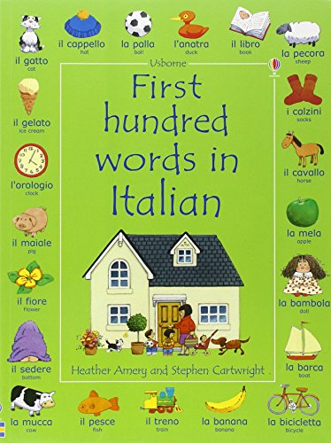 First Hundred Words in Italian: Mairi Mackinnon: 9780746095355: Amazon ...