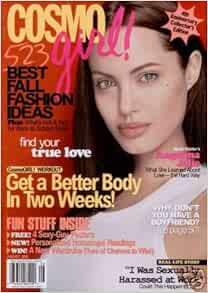 Cosmo Girl Magazine Angelina Jolie August 2003 Magazine: Cosmo Girl ...