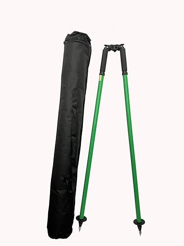 Surveying Bipod Tripod Thumb Release Aluminum Telescopic Stand for ...