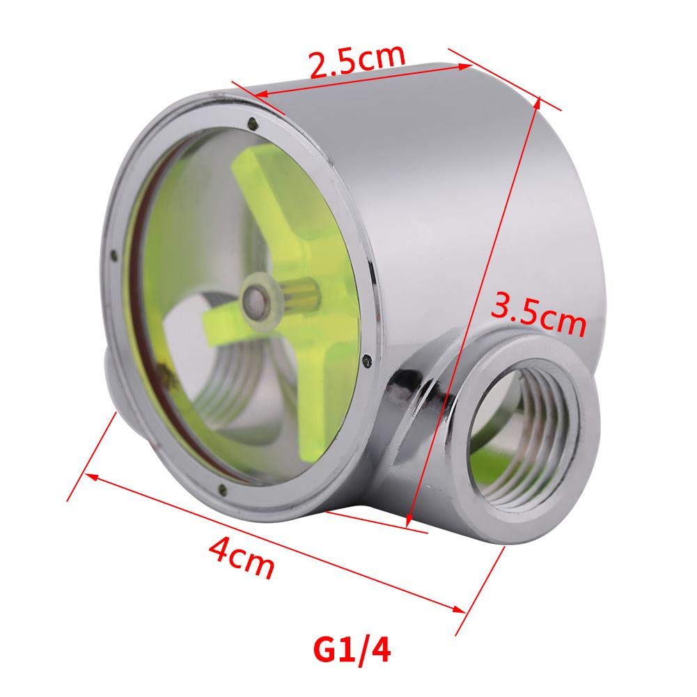 Tungsten Alloy Water Flow Indicator, G1/4″ Standard, Female to Female ...