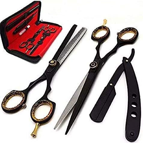 Professional Hairdressing Scissors- Barber Hair Cutting Scissors Set ...