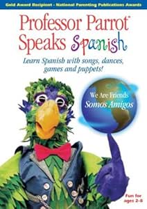 Amazon.com: Professor Parrot Speaks Spanish: Learn Spanish with Songs ...