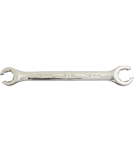 Brake Bleeder Wrench Stanley J3700M Metric Double End Flare Nut Wrench Set, 6 Stanley Tool Set