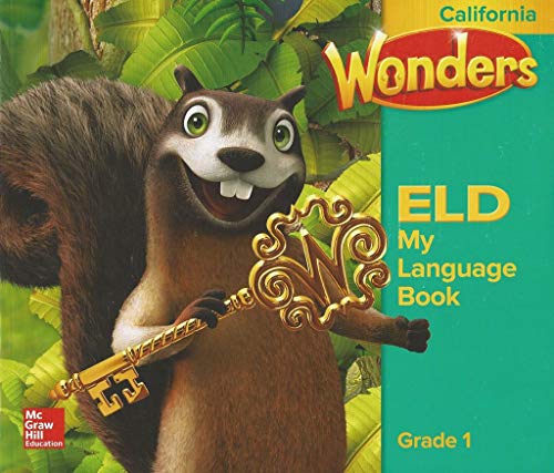 Wonders ELD My Language Book Grade 1 California McGraw Hill ...