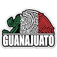 Amazon.com - Guanajuato Mexico MX Bandera Vinyl Sticker - Car Window ...