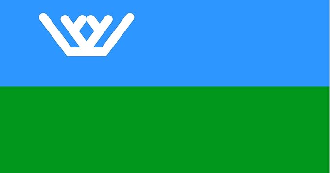 Amazon.com : magFlags Large+ Flag Khanty-Mansi Autonomous Okrug?Yugra ...