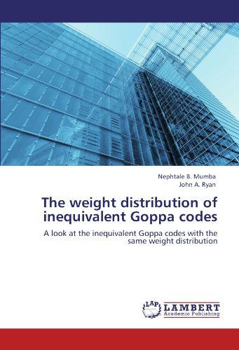 The weight distribution of inequivalent Goppa codes: Philippines | Ubuy