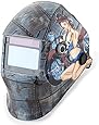 Shop Iron 45000 Solar Powered Auto Darkening Welding Helmet - - Amazon.com