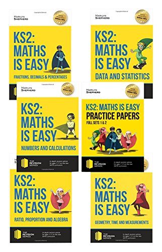 Buy KS2 Maths is Easy 6 Book Revision Bundle: Complete Guidance for KS2 ...