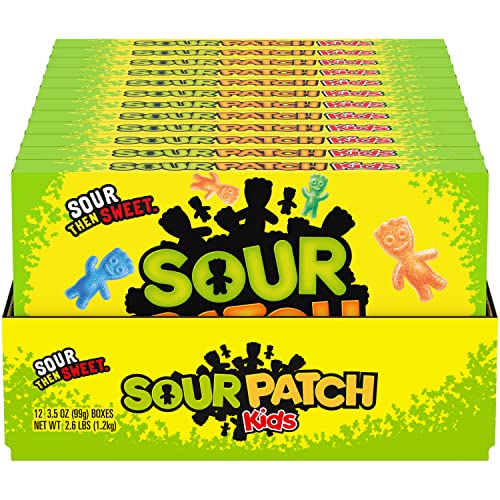 SOUR PATCH KIDS Soft & Chewy Candy, Easter Candy, 12 - 3.5 oz Boxes in ...