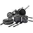 Amazon.com: Ninja Foodi NeverStick Premium 14-Piece Cookware Set, Hard ...