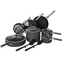 Amazon.com: Ninja Foodi NeverStick Premium 14-Piece Cookware Set, Hard ...