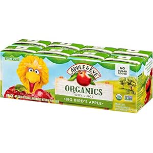 Amazon.com : Apple & Eve Sesame Street Organics, Big Bird's Apple Juice ...
