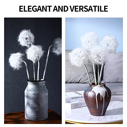 TOPIA Artificial Dandelion Flowers Lovely Faux Dandelion Flowers for ...