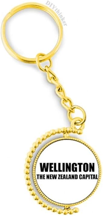 Wellington The New Zealand Capital Metal Connector Key Chain Ring ...